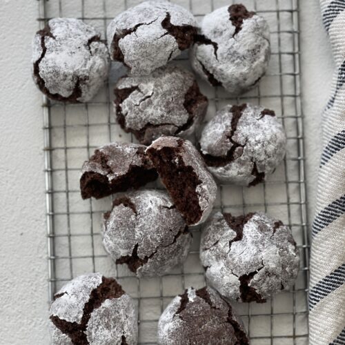 CHOCOLATE AMARETTI COOKIES - Gluten Free From Home